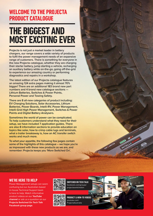 Brown & Watson International - Projecta Product Catalogue - Highlights ...
