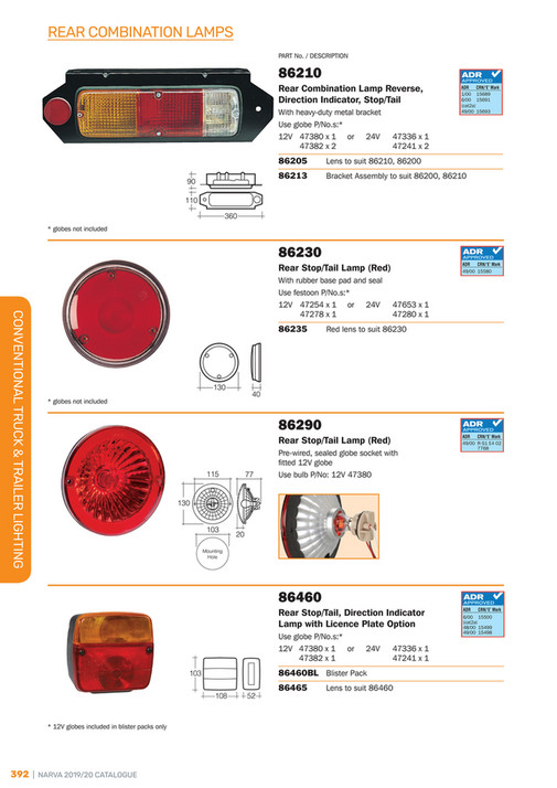 Brown & Watson International - Narva Catalogue 2019/20 - Page 394-395