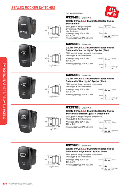 Brown & Watson International - Narva Catalogue 2019/20 - Page 300-301