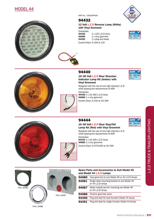 Brown & Watson International - Narva Catalogue 2019/20 - Page 512-513