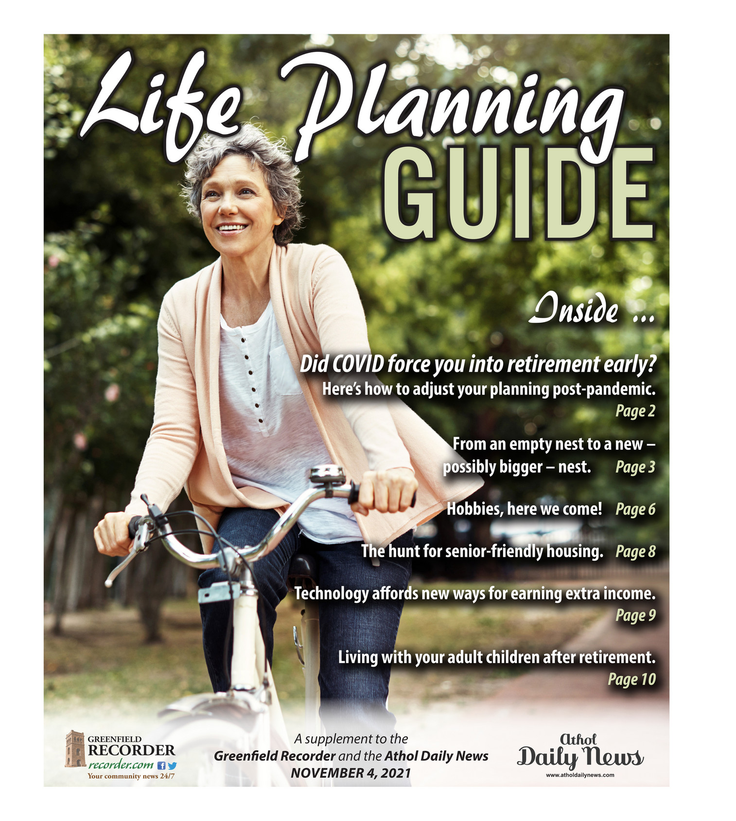 The Recorder - Life Planning Guide 2021 - Page 1