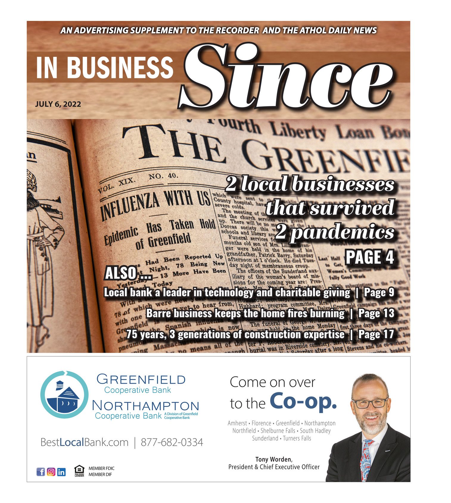 The Recorder - In Business Since - July 2022 - Page 4-5