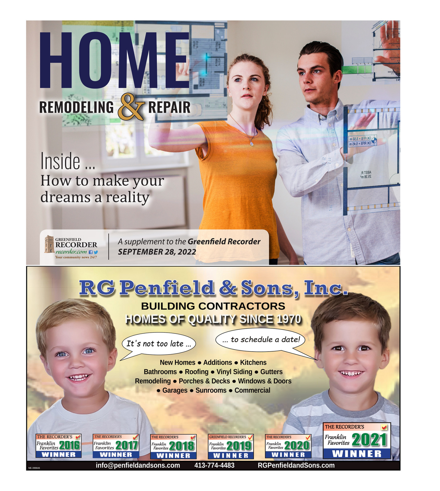The Recorder - Home Remodel & Repair 2022 - Page 1