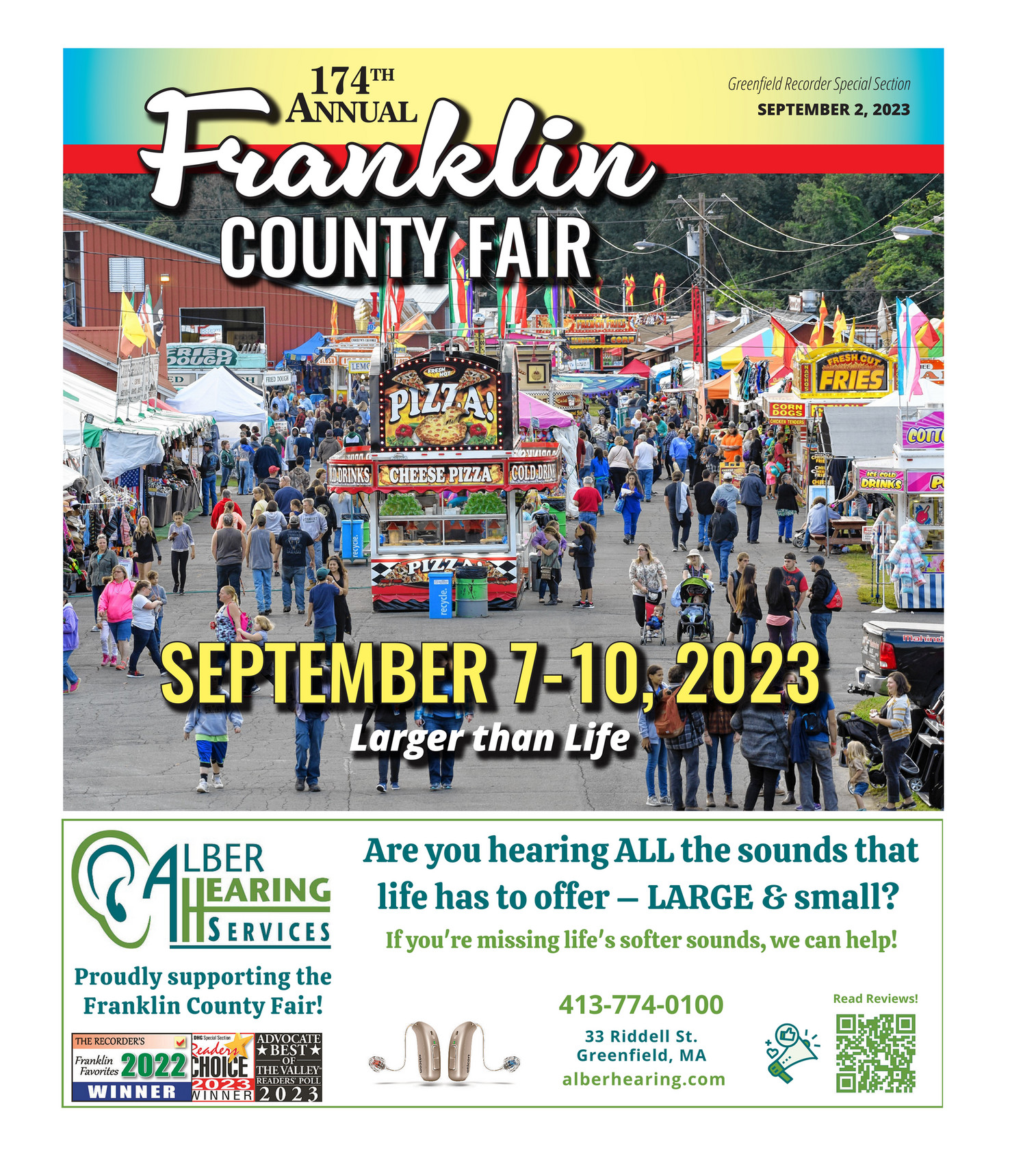 The Recorder - Franklin County Fair 2023 - Page 1 The Recorder - Franklin County Fair 2023 - Page 1