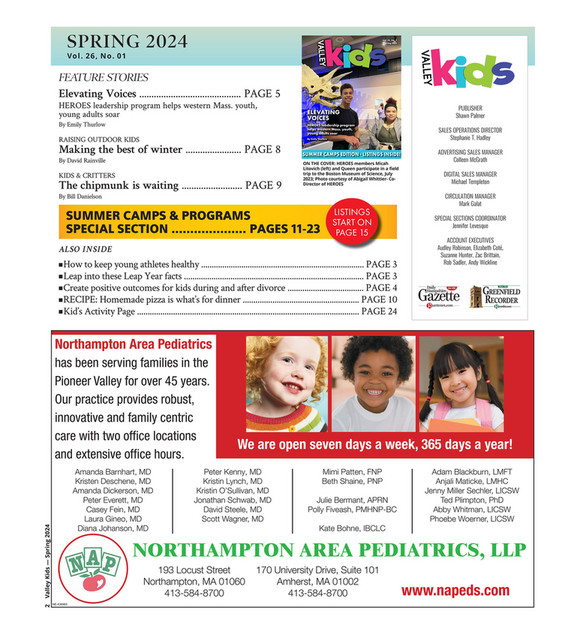 The Recorder - Valley Kids - Spring 2024 - Page 1