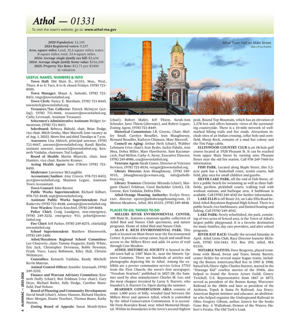 The Recorder - Recorder - Almanac 2025 - Page 6-7