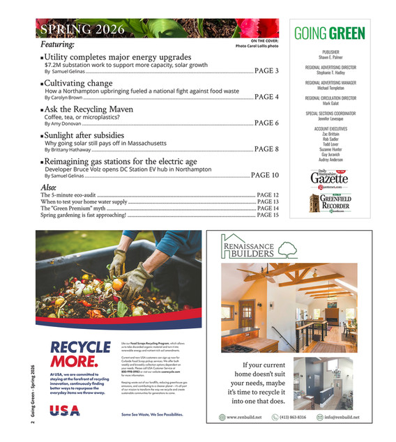 The Recorder - Going Green - Spring 2026 - Page 1