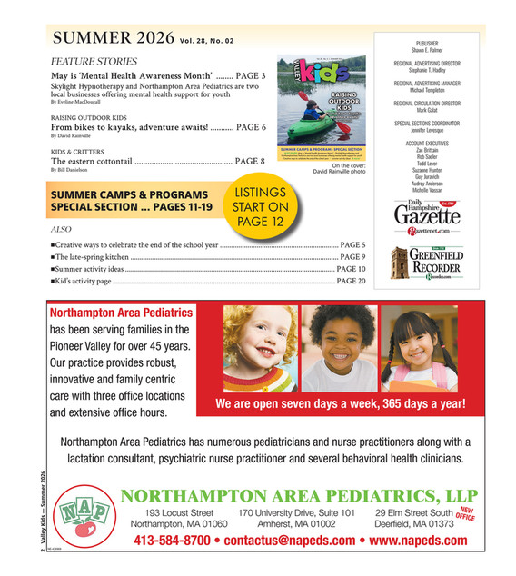 The Recorder - Valley Kids - Summer 2026 - Page 1