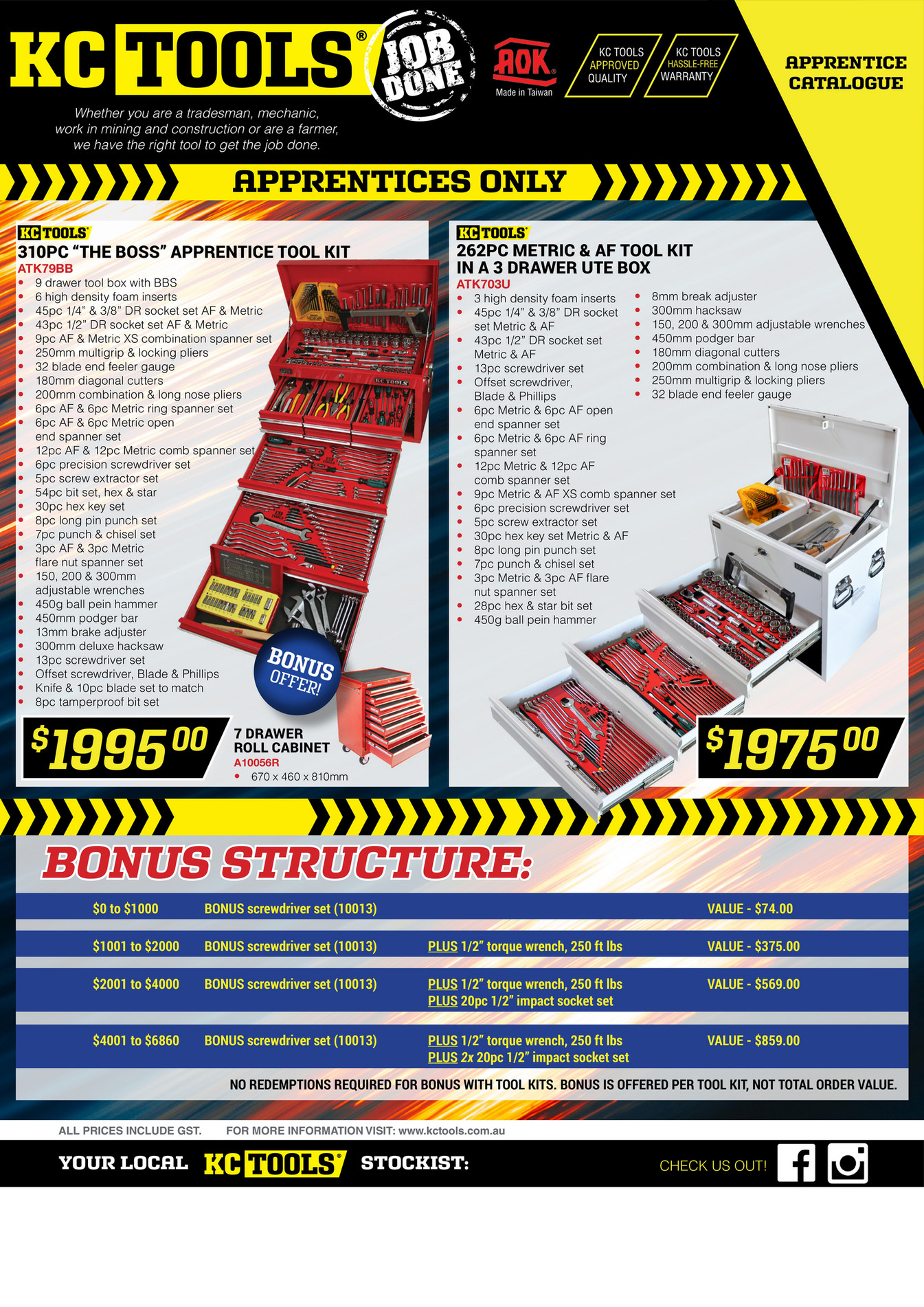 Tool City - KC Tools Apprentice Catalogue 2020 - Page 1 - Created with ...