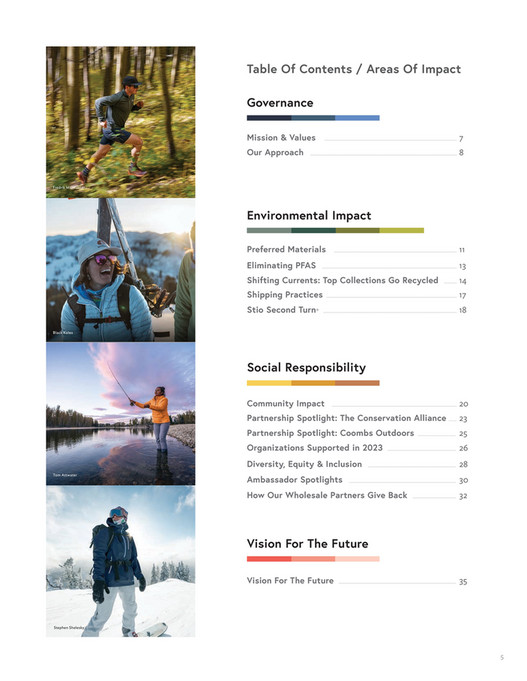 Stio - 2023-StewardshipReport-web - Page 4-5