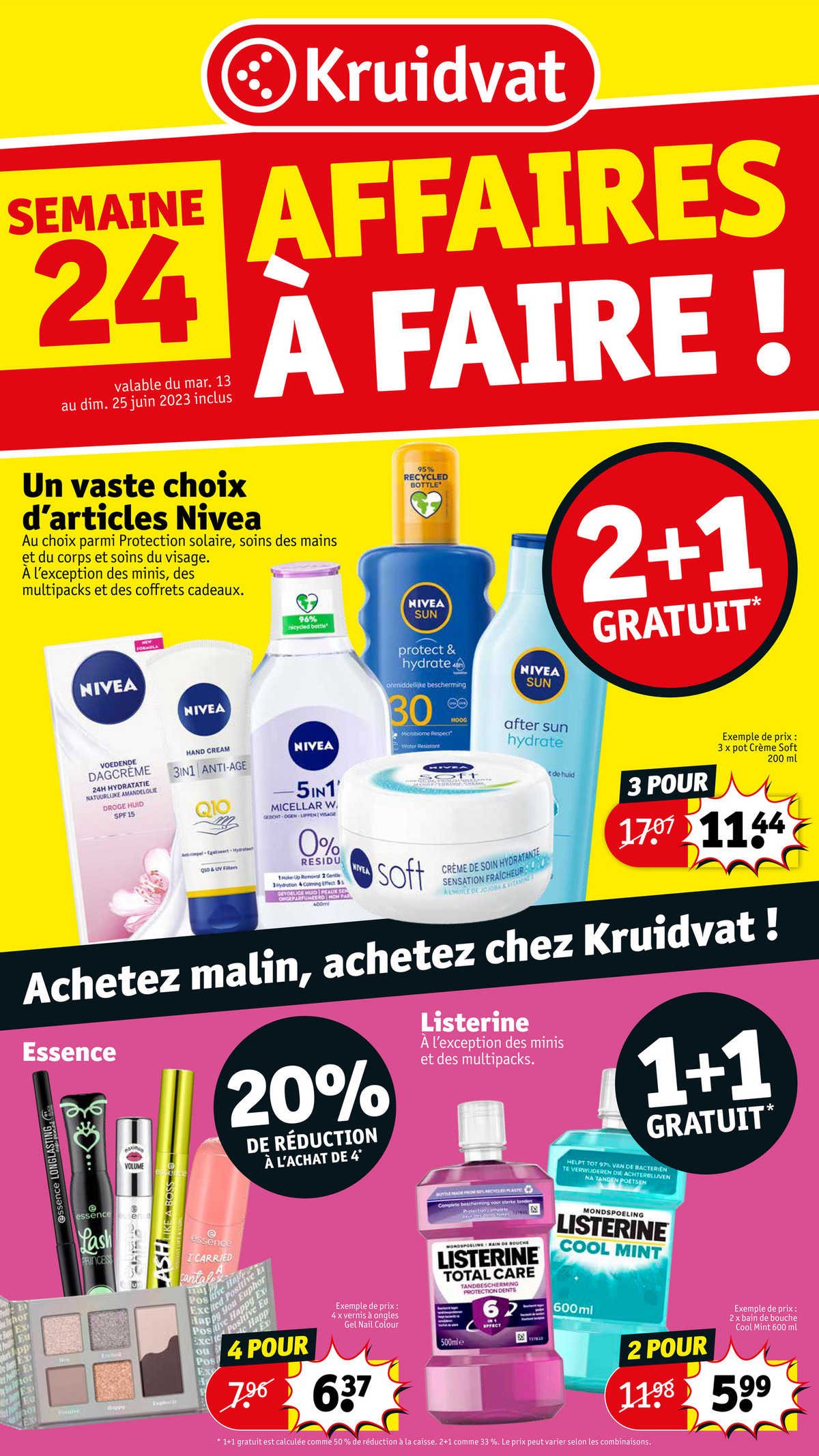 Kruidvat-BEfr - Dépliant 24 - 12 juin t/m 25 juin - Page 1