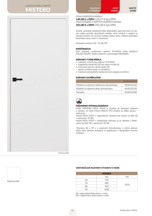 My publications - KATALÓG - CENTURION NOVý 2023 - Strana 10-11 - Created with Publitas.com