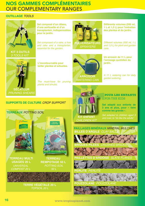 Agrinova Co. - Tropica Catalog - Page 16-17 - Created with Publitas.com