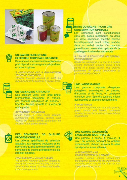 Agrinova Co. - Tropica Catalog - Page 2-3 - Created with Publitas.com