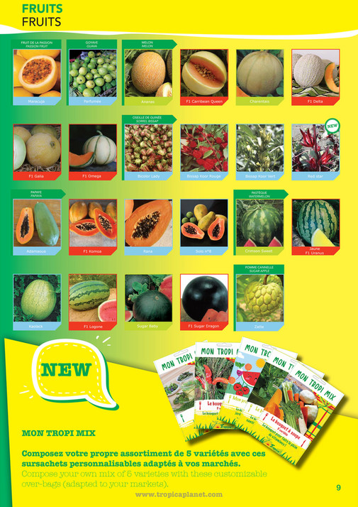 Agrinova Co. - Tropica Catalog - Page 8-9 - Created with Publitas.com