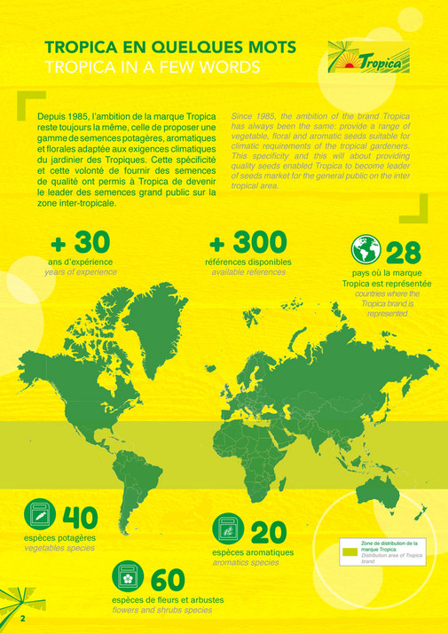 Agrinova Co. - Tropica Catalog - Page 2-3 - Created with Publitas.com