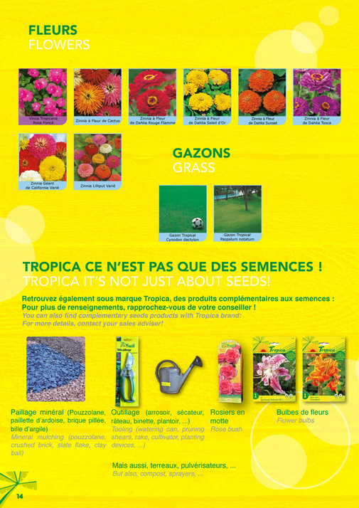 Agrinova Co. - Tropica Catalog - Page 14-15 - Created with Publitas.com