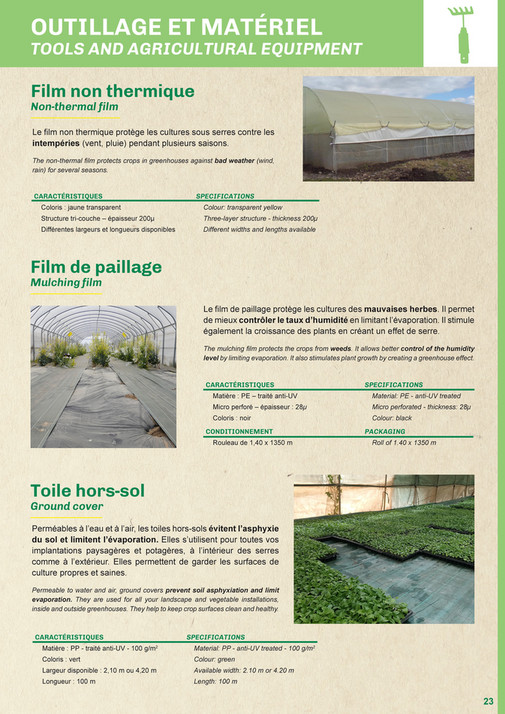 Agrinova Co. - Jardinova Catalog - Page 23 - Created with Publitas.com