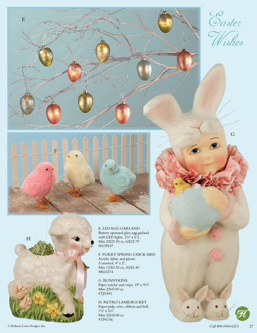 Bethany Lowe - Bethany Lowe Design_Spring 2017 Catalog - Page 28-29 - Created with Publitas.com