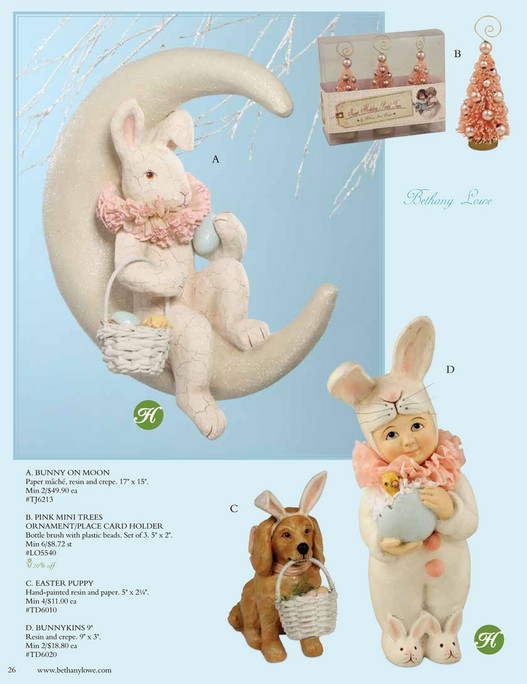 Bethany Lowe - Bethany Lowe Design_Spring 2017 Catalog - Page 28-29 - Created with Publitas.com