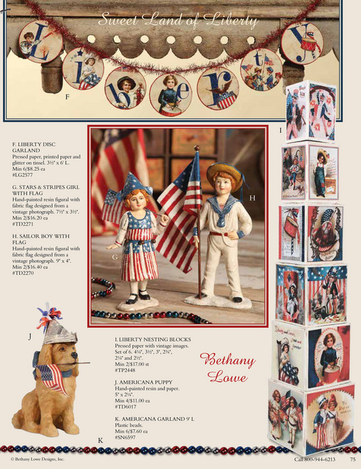 Bethany Lowe - Bethany Lowe Design_Spring 2017 Catalog - Page 76-77 - Created with Publitas.com