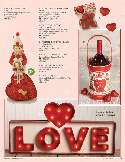 Bethany Lowe - Bethany Lowe Design_Spring 2017 Catalog - Page 62-63 - Created with Publitas.com