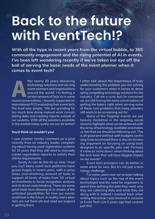 Event Industry News - Event Tech Buyer's Guide - 2024 - Page 10-11 - Created with Publitas.com