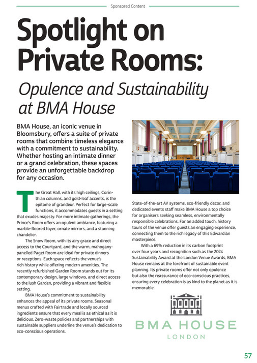 Event Industry News - The Sustainable Event Guide – 2025 - Page 56-57 - Created with Publitas.com