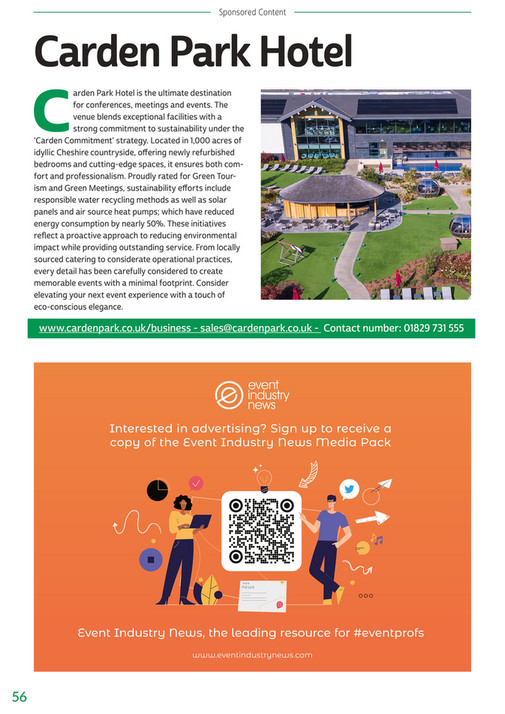 Event Industry News - The Sustainable Event Guide – 2025 - Page 56-57 - Created with Publitas.com