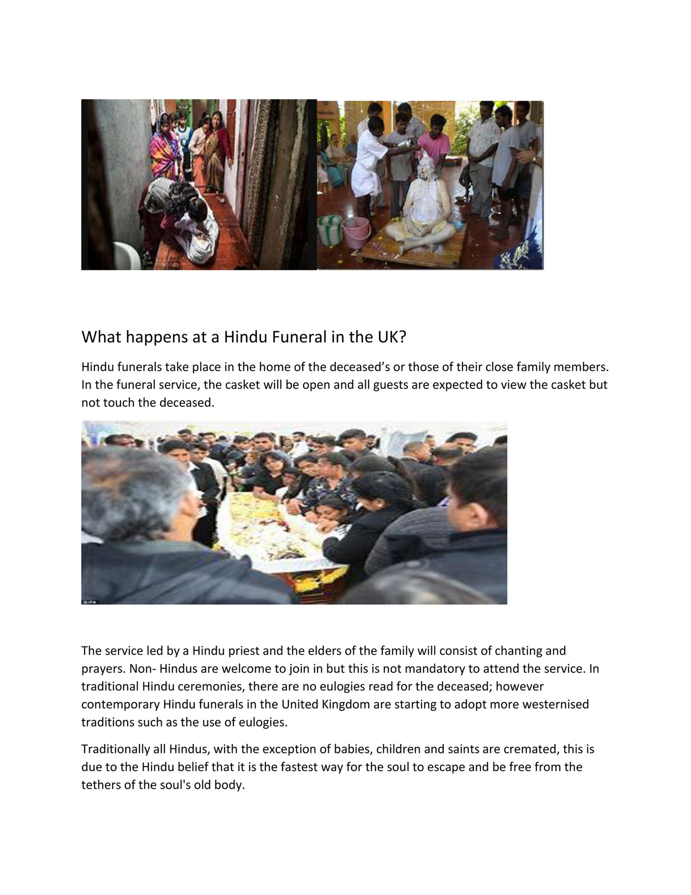 Hindu Funeral In The Uk