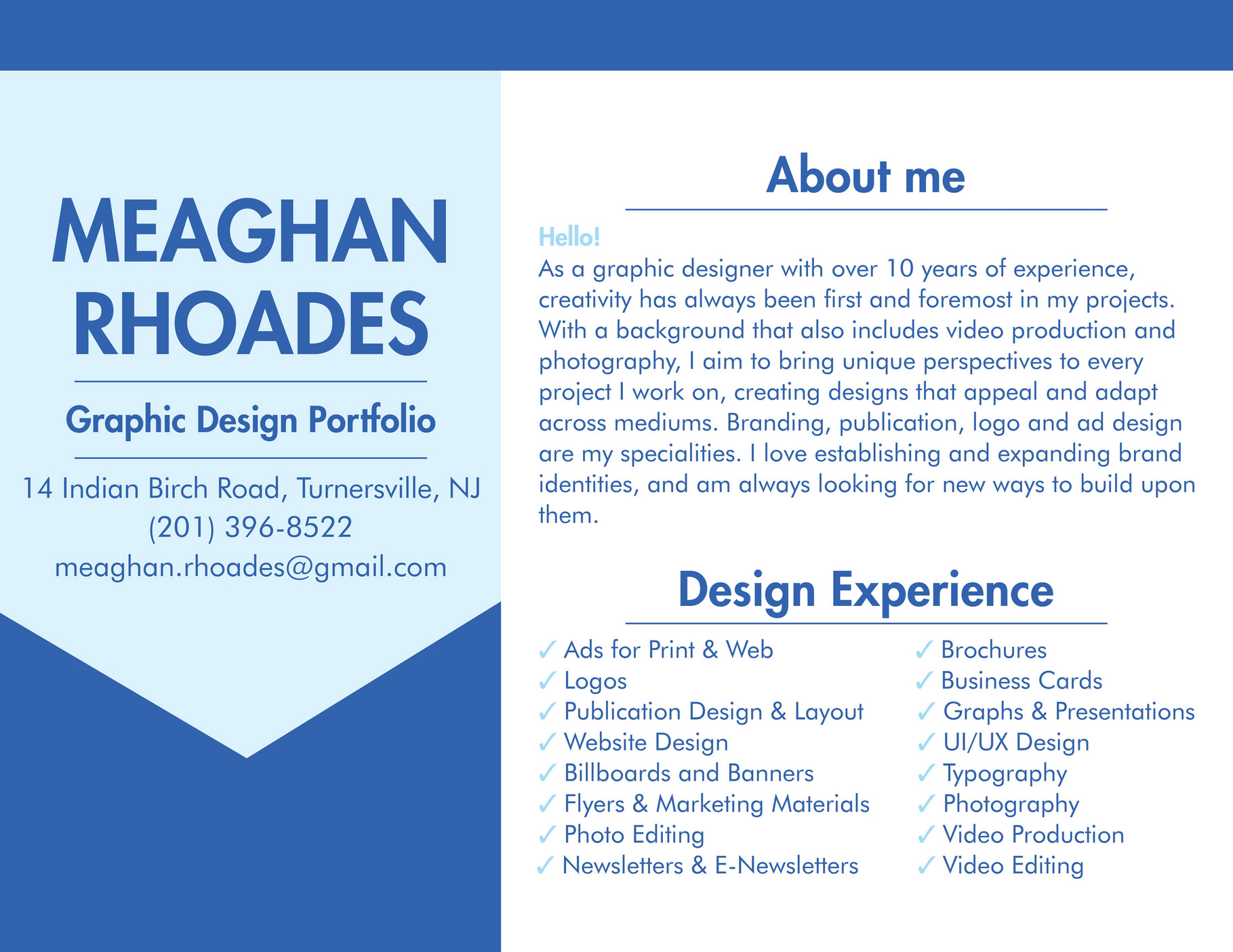 My publications - Meaghan's Portfolio - Page 1 - Created with Publitas.com