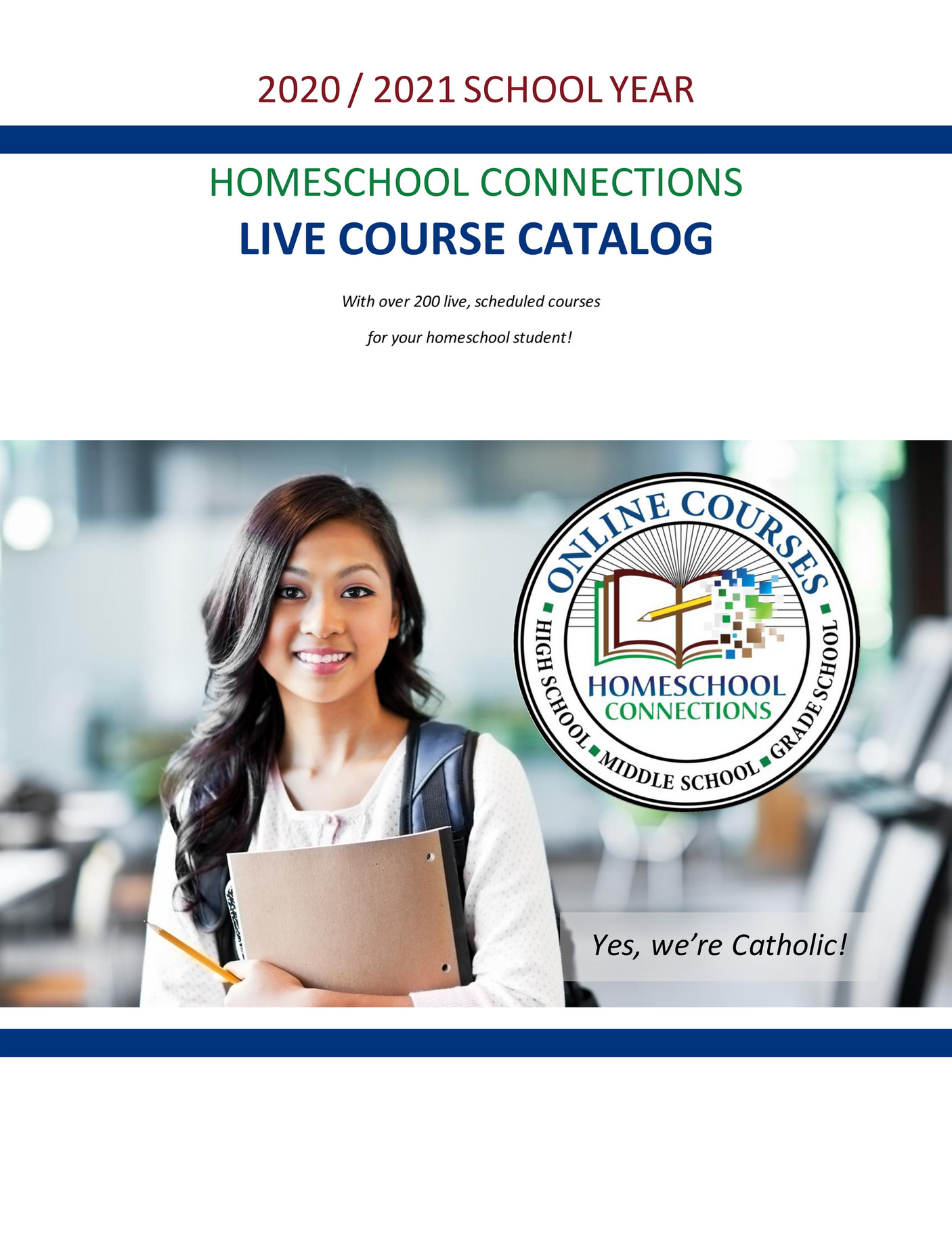 Homeschool Connections Course Catalog Page 1
