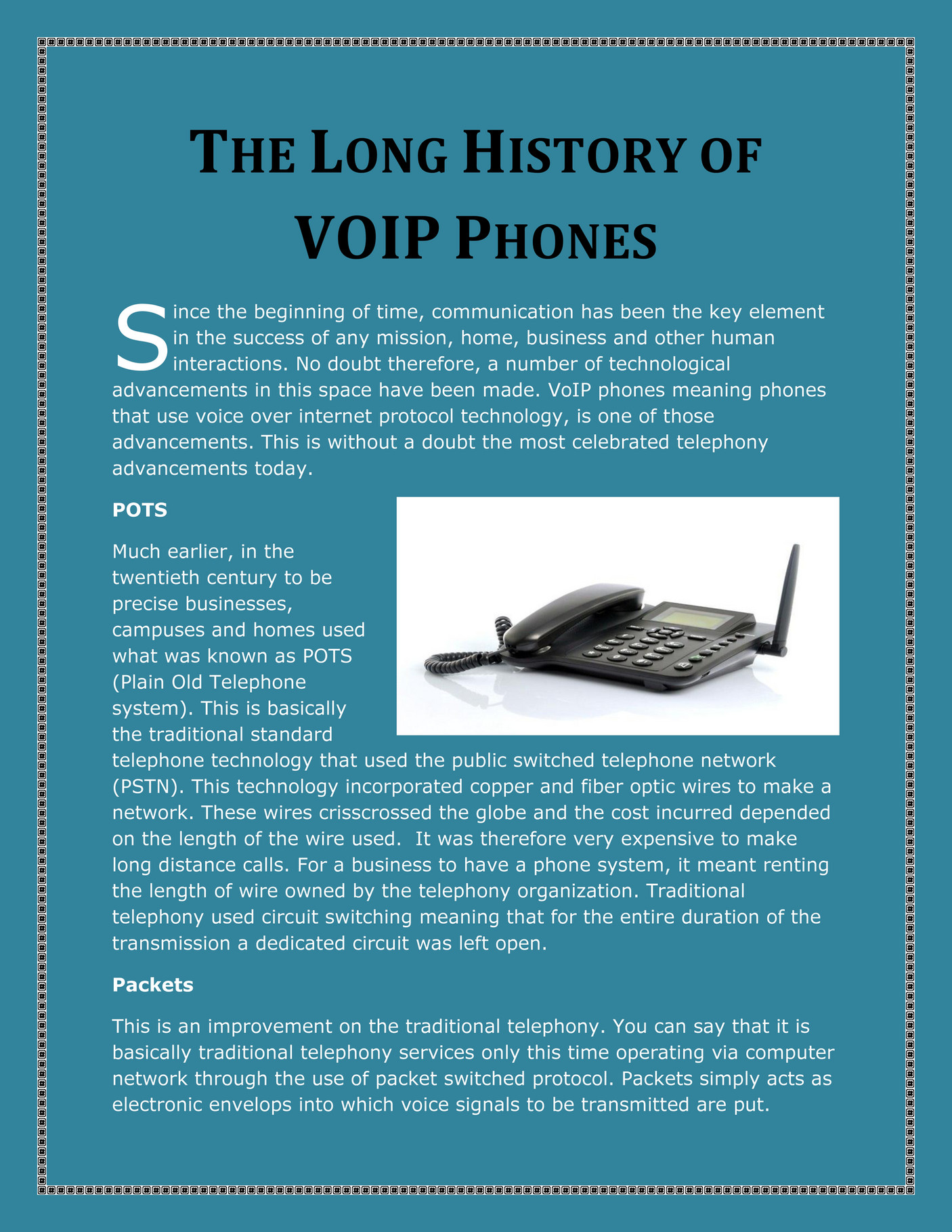 GIT Expert - The Long History of VOIP Phones - Page 2 - Created with ...