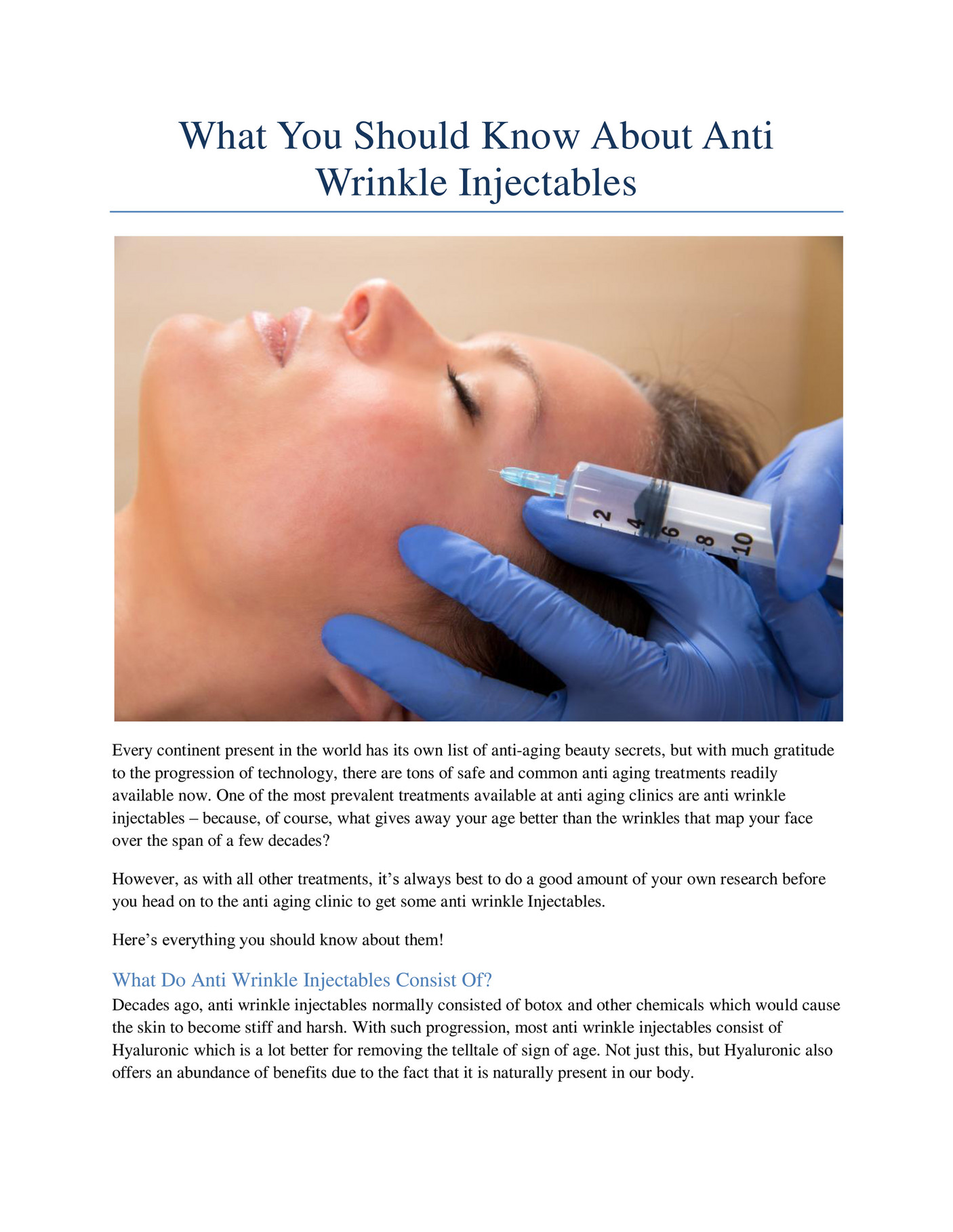 Git Expert What You Should Know About Anti Wrinkle Injectables Page