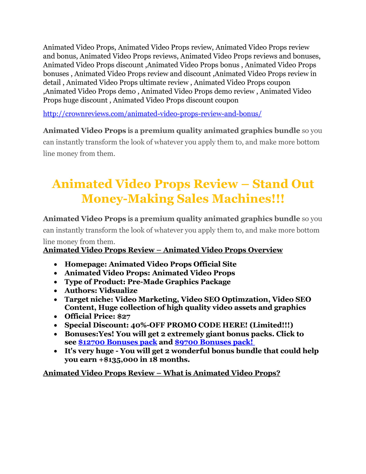 My publications - Animated Video Props - Page 1 - Created with Publitas.com