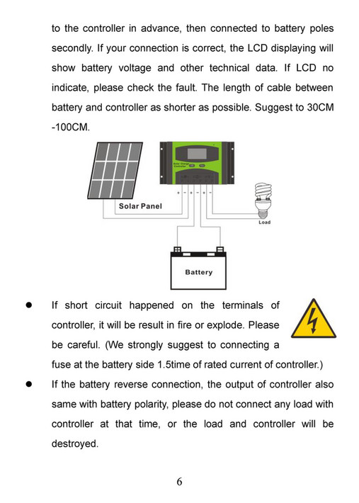 Solar Camping Australia - LD Solar Charge Controller Manual - Page 6-7 - Created with Publitas.com