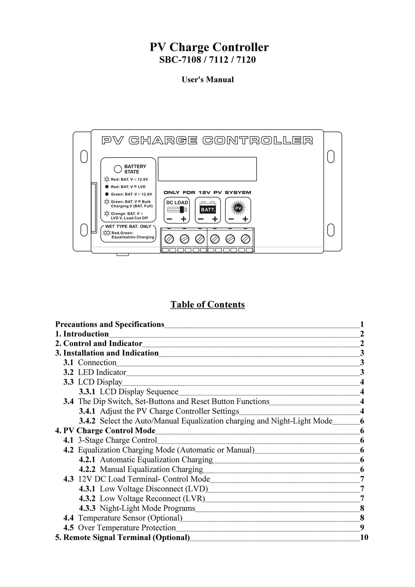 Solar Camping Australia - SBC Regulator Manual - Page 1 - Created with ...