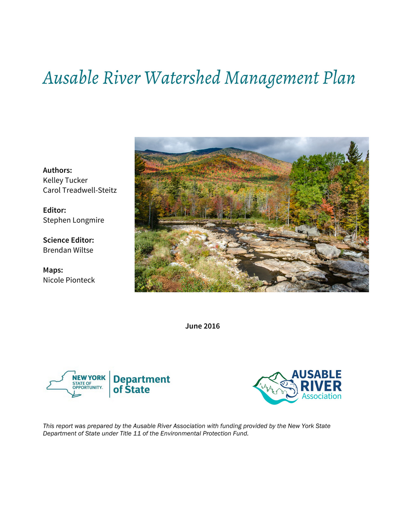 Ausable River Association - Ausable River Watershed Management Plan - Page 74-75 - Created with ...