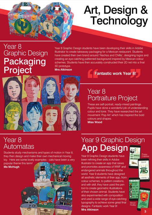 Holmfirth High School - Spring Newsletter 2023 - Page 2-3 - Created ...