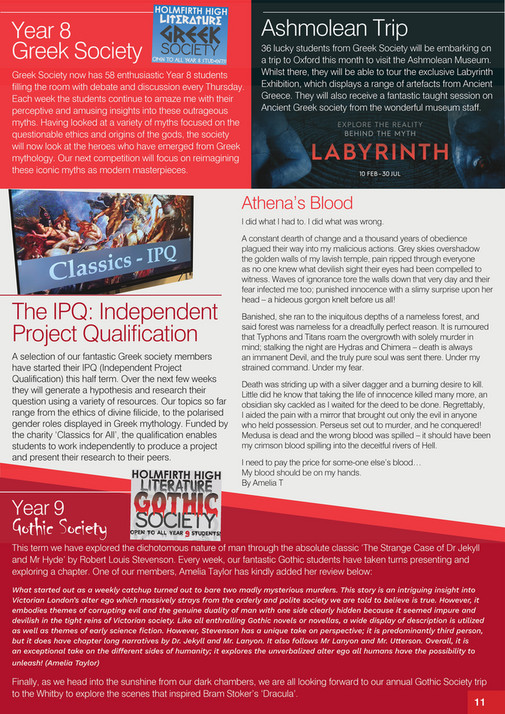 Holmfirth High School - Spring Newsletter 2023 - Page 10-11 - Created with Publitas.com