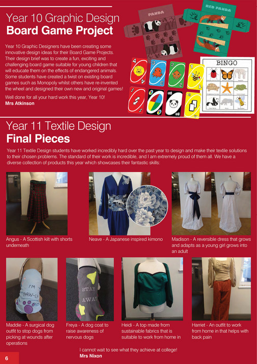 Holmfirth High School - Summer Newsletter 2023 - Page 6-7 - Created with Publitas.com