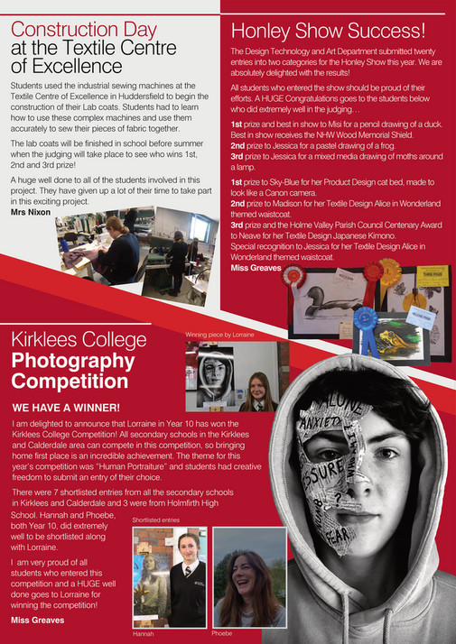 Holmfirth High School - Summer Newsletter 2023 - Page 4-5 - Created with Publitas.com