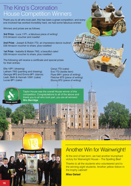 Holmfirth High School - Summer Newsletter 2023 - Page 24-25 - Created with Publitas.com