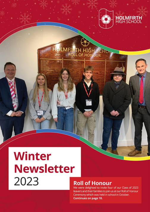 Holmfirth High School - Winter Newsletter 2023 - Page 1 - Created with ...