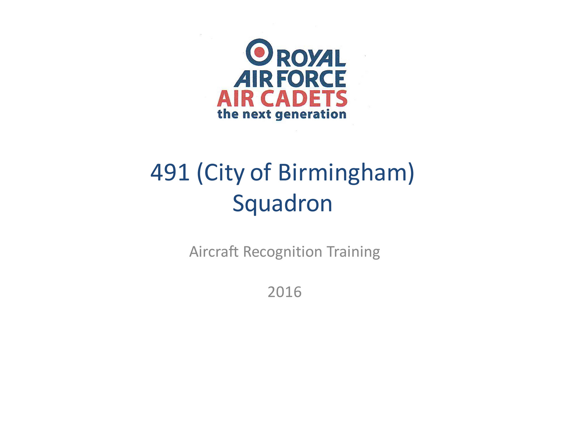 491 Sqn - Sample Aircraft Recognition Test - Page 1 - Created with ...