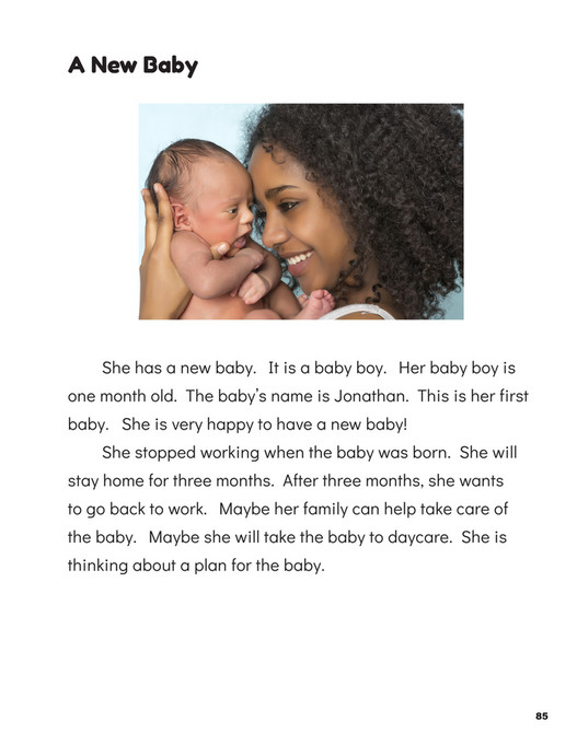 Easy English Readers - Reading Skills Stories: Book One - Page 86-87 ...