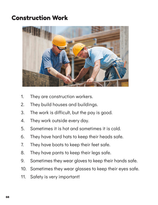 Easy English Readers - Reading Skills Stories: Book One - Page 70-71 ...