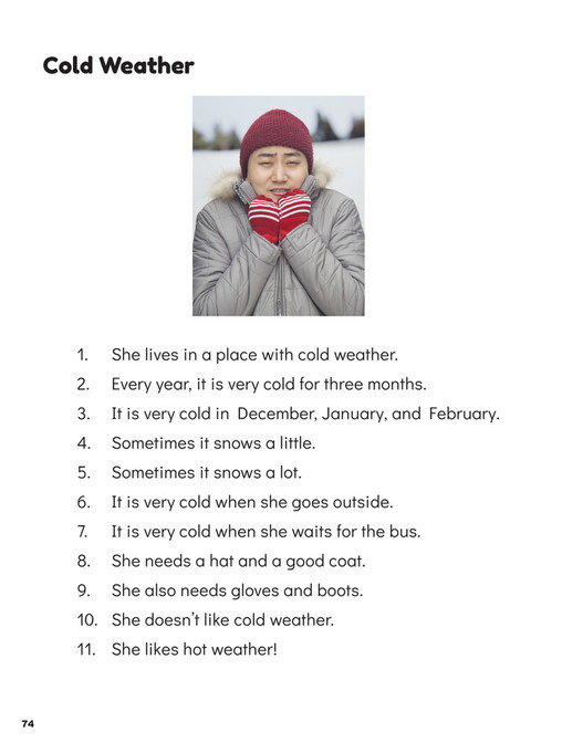 Easy English Readers - Reading Skills Stories: Book One - Page 76-77 ...