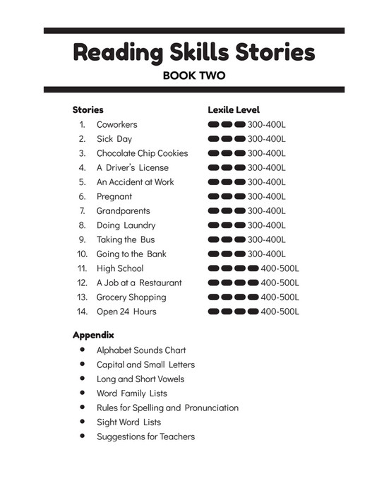 Easy English Readers - Reading Skills Stories: Book Two - Page 2-3 ...