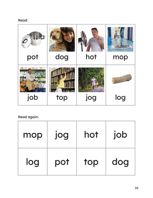 Easy English Readers - abc English Phonics, Level 1 - Page 26-27 ...